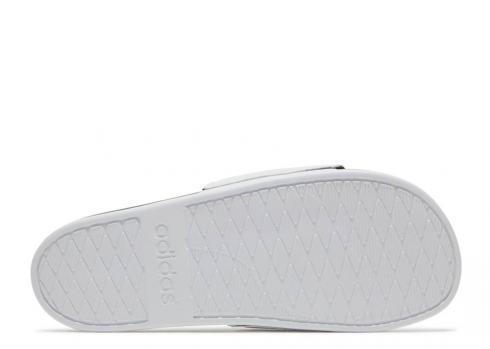 Adidas Adilette Comfort Slide White Multi Core Black Cloud H02488 ...