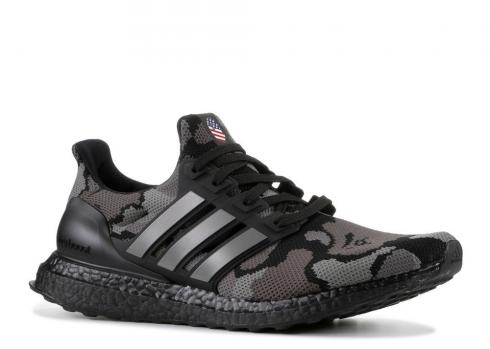 Adidas A Bathing Ape X Ultraboost 4.0 Black Camo Core G54784 - Adidas ...