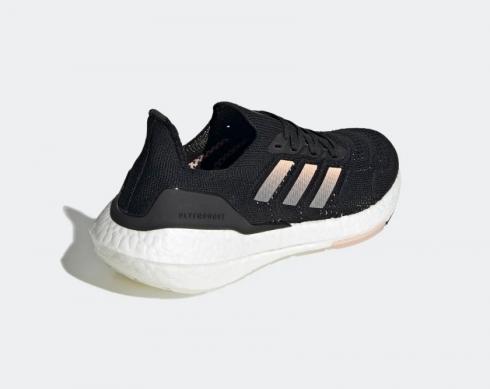 Adidas Ultra Boost 22 Heat.Rdy Core Black Clear Orange Crystal White ...