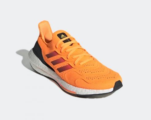 Adidas Ultra Boost 22 Heat.rdy Flash Orange Turbo Solar Yellow GX8038 ...