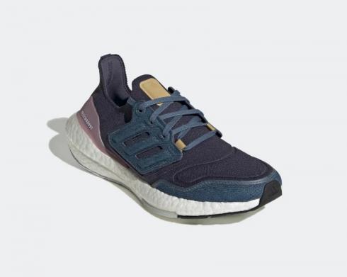 Adidas Ultra Boost 22 Shadow Navy Wonder Steel Magic Mauve GX9157 ...