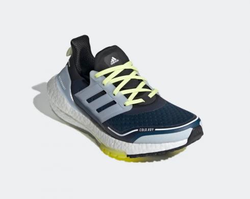 Adidas Ultra Boost Cold.RDY Crew Navy Pulse Yellow Halo Blue S23754 ...