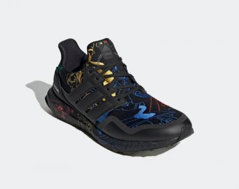 Adidas Ultra Boost Disney Goofy Core Black FV6050 - Adidas Ultra Boost ...