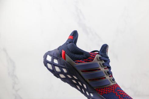 Adidas Ultra Boost Web DNA Dark Blue Red Cloud White GY4173 - Adidas ...