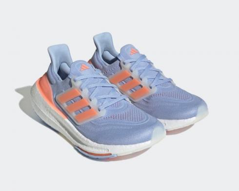 Adidas Ultraboost Light Blue Dawn Coral Fusion Blue Fusion HQ6347 ...