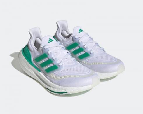 Adidas Ultraboost Light White Tint Court Green Blue Dawn HQ6350 - Sepwear