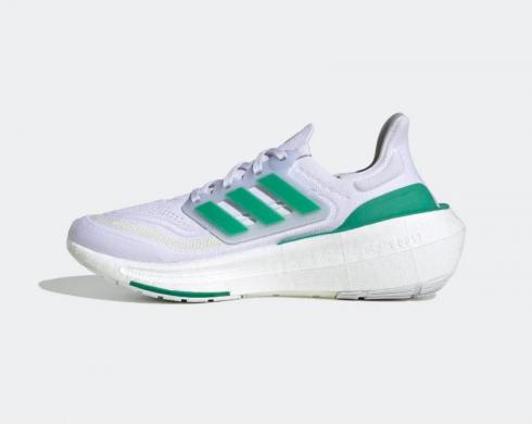 Adidas Ultraboost Light White Tint Court Green Blue Dawn HQ6350 ...