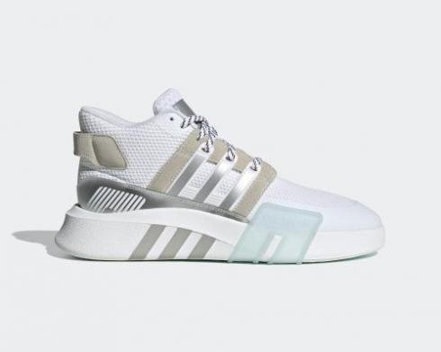 Adidas Originals EQT BASK ADV V2 Cloud White Grey Blue FW4258 - Adidas ...