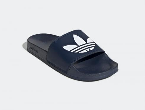 Adidas Adilette Lite Slides Collegiate Navy Cloud White FU8299 - Other ...