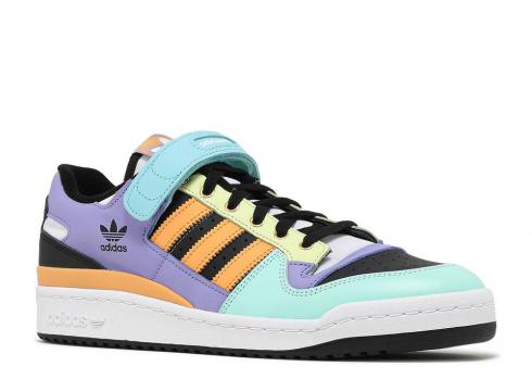 Adidas Forum Low Easter Core Hazy Black Orange White Cloud GX2530 ...