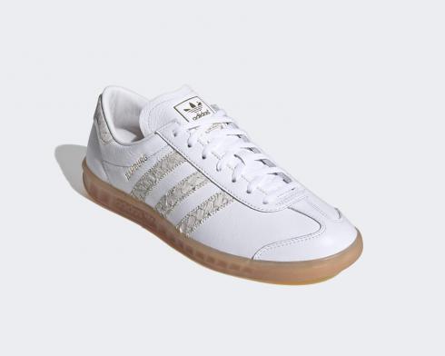 Adidas Hamburg Fish Market Cloud White Silver Metallic Grey Two EF5673 ...