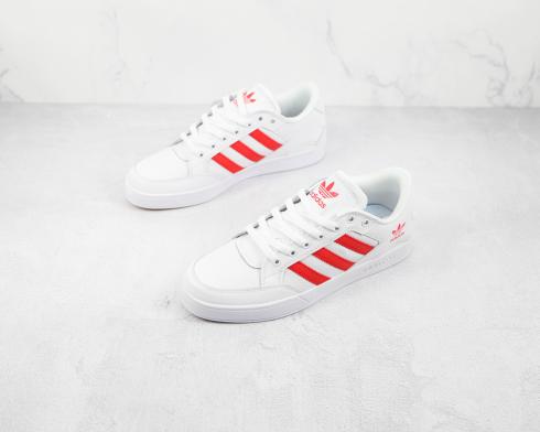 Adidas Hardcourt Low Cloud White Orange Brown Shoes FX0523 - Other ...