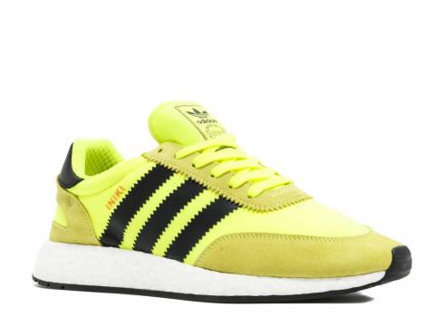 Adidas Iniki Runner Solar Yellow Core Black Footwear White BB2094 ...