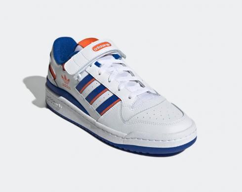 Adidas Originals Forum Low Cloud White Royal Blue Orange GZ1839 - Other ...