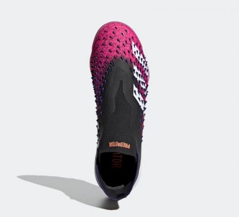Adidas Predator Freak+ Laceless TF Demonskin Shock Pink FW7239 - Sepwear