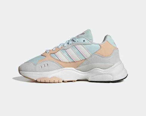 Adidas Retropy F90 Almost Blue Crystal White Bliss Orange HP8044 ...