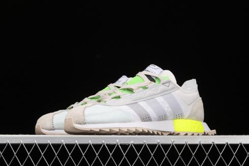 Adidas SL 7600 Boost Clolud White Grey Yellow Green FW0138 - Other ...