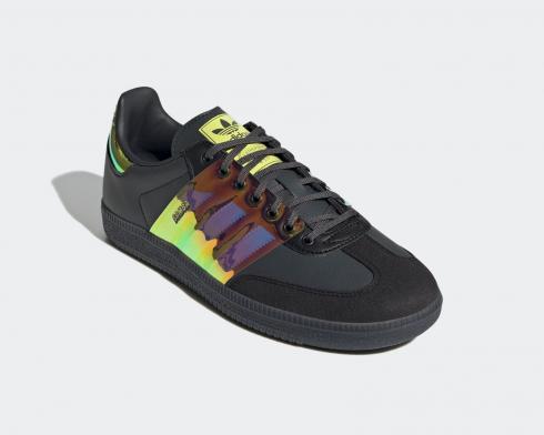 Adidas Samba OG Grey Six Pulse Yellow Core Black GX1025 - Other Adidas ...