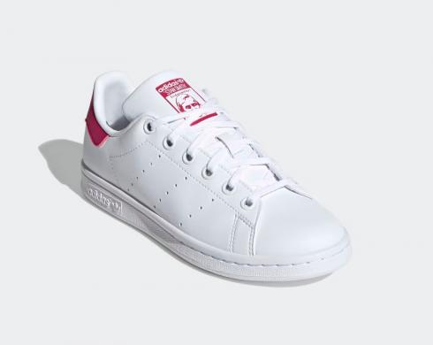 Adidas Stan Smith J Cloud White Bold Pink FX7522 - Other Adidas - Sepcleat