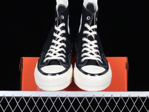 Converse Chuck 70 Plus Hi Egret Black White A00916C - Converse Shoes ...