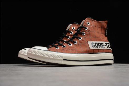 Converse Chuck Taylor 70 GTX Hi Cedar Bark Egret Brown Red 171442C ...
