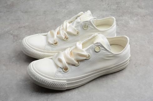 Converse Chuck Taylor All Star Big Eyelets OX White Silk Bow 560659C ...