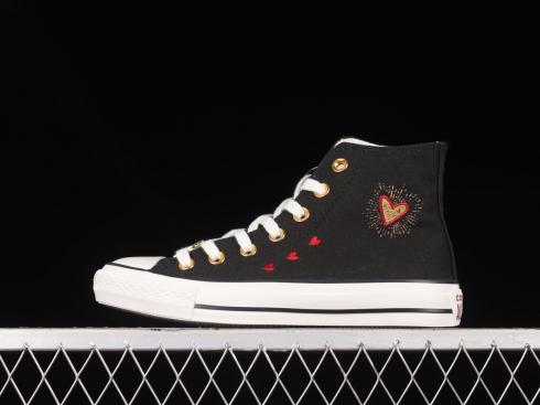 Converse Chuck Taylor All Star Valentine's Day High Black Back Alley ...