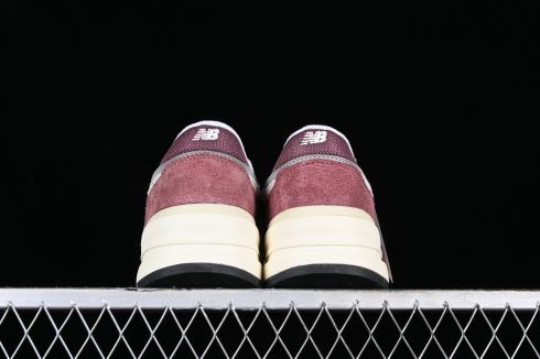 New Balance 997R Brick Red Cream Silver U997RCC - New Balance Shoes ...