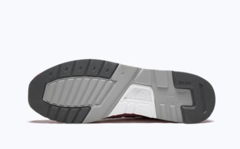 New Balance Model 997 Rose Silver Athletic Shoes - New Balance Shoes ...