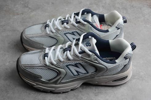 New Balance NB530 White Metallic Silver Black MR530AA - New Balance ...