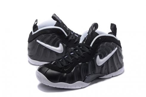 Nike Air Foamposite One Pro Dr Doom Black White Men Basketball Shoes ...