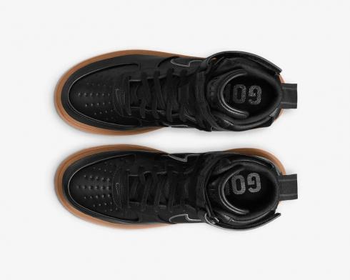 Nike Air Force 1 Gore-Tex Boot Black Gum Shoes CT2815-001 - Air Force 1 ...