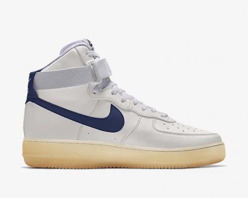 Nike Air Force 1 High By You Custom White Blue AQ3771-994 - Air Force 1 ...