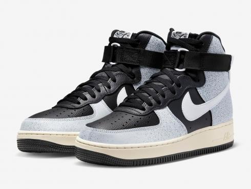 Nike Air Force 1 High Classics 50th Anniversary of Hip-Hop Black White ...