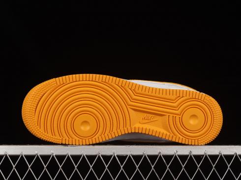 LV x Nike Air Force 1 07 Low Yellow White Silver DR9868-700 - Air Force ...