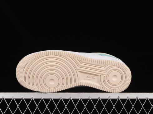 Nike Air Force 1 07 Low White Cream Mint Green Rose Red DV7762-300 ...