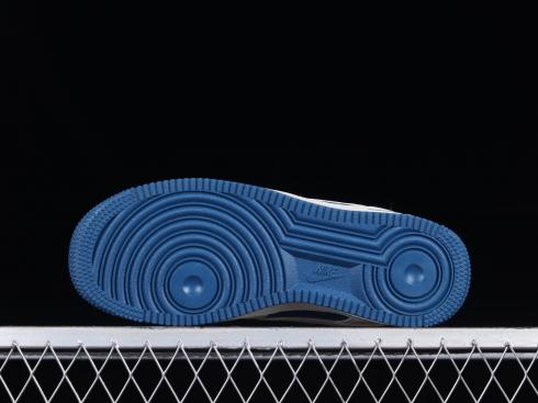 Nike Air Force 1 07 Low White Navy Blue DD8959-703 - Air Force 1 Low ...