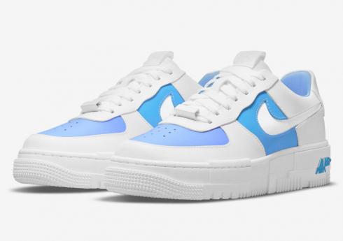 Nike Air Force 1 Low Pixel Powder Blue White University Blue DN4230-414 ...