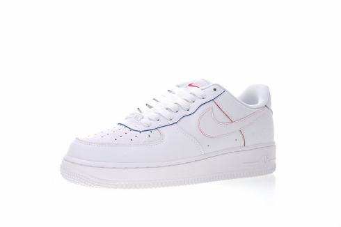 Nike Air Force 1 Low Premium White Colorful Borders AQ4139-101 - Air ...
