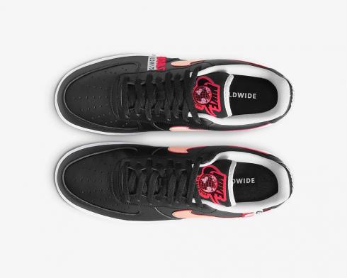 Nike Air Force 1 Low Worldwide Pack Black Crimson White CK6924-001 ...