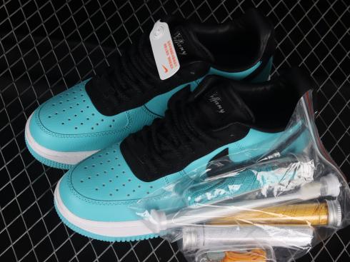 TIFFANY & CO x Nike Air Force 1 Low 1837 Tiffany Blue Black DZ1382-002 ...