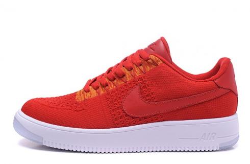 Nike AF1 Ultra Flyknit Low University Red White NSW NikeLab Fragment ...