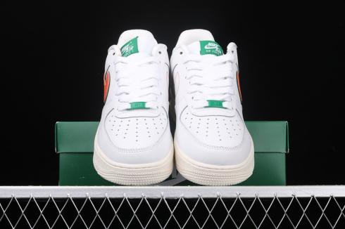Nike Air Force 1 Low Upstep White Green Red Running Shoes AT2627-152 ...