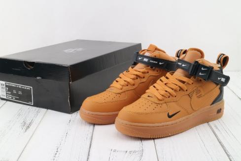 Nike Air Force 1 AF1 07 Mid LV8 Wheat Black White 804609 107 - Air ...