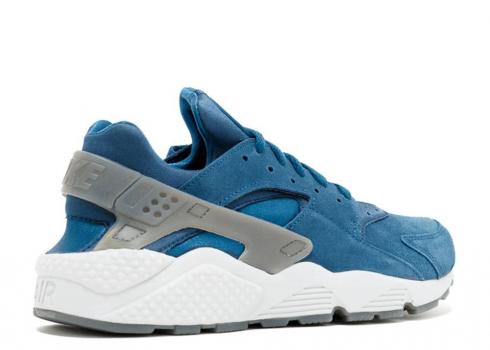 Nike Air Huarache Blue Platinum Force Grey Pure Cool 318429-403 - Air ...