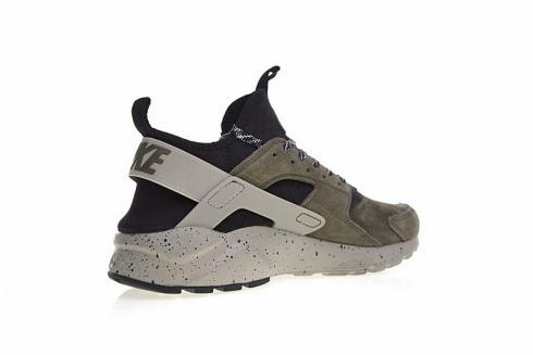Nike Air Huarache Ultra Flyknit ID Custom Moss Green 829669-333 - Air ...