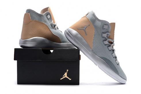 Nike Air Jordan 2017 Casual Shoes Silver Brown - Air Jordan 2017 Casual ...