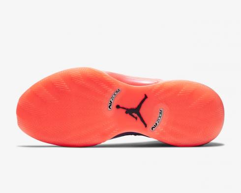 Air Jordan 35 SP TP PF Center of Gravity Glacier Grey Laser Crimson ...