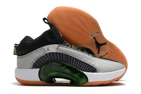 Newest Release Nike Air Jordan 35 Gym Red Wolf Grey Black Green DC1492-203 AJ35 Shoes - Air ...