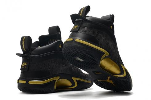 2021 Nike Air Jordan 36 Black Metallic Gold - Air Jordan 36 XXXX - Sepwear